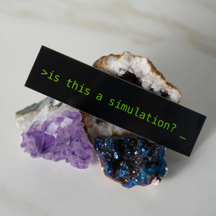 Is this a simulation? Vinyl Sticker – Begin Industries